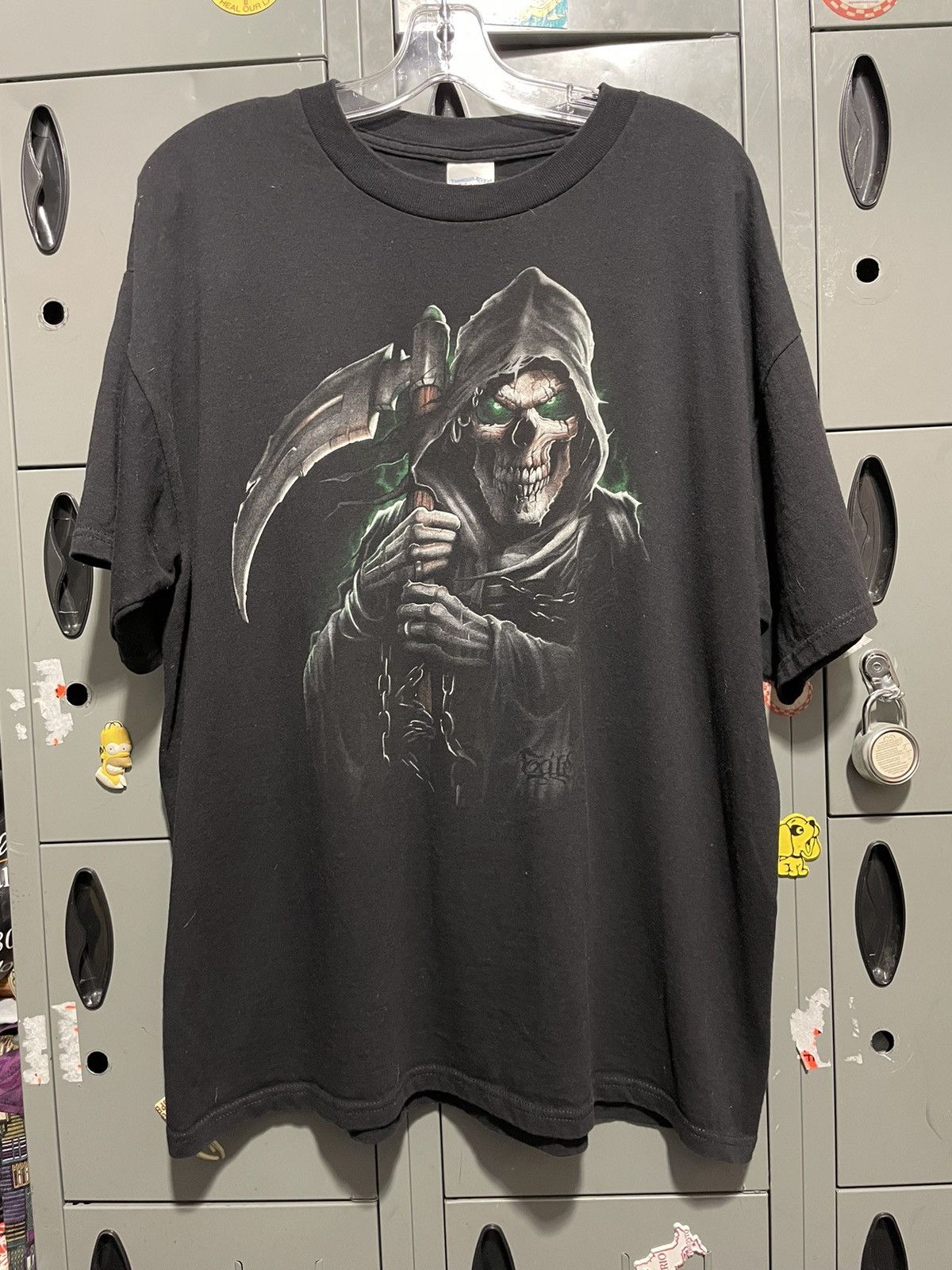 Art × Streetwear × Vintage Death vintage graphic tee grim reaper slayer ...