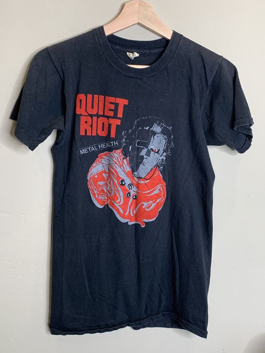 Vintage *RARE* Vintage 1983 Quiet Riot Metal Health Tour T-Shirt | Grailed