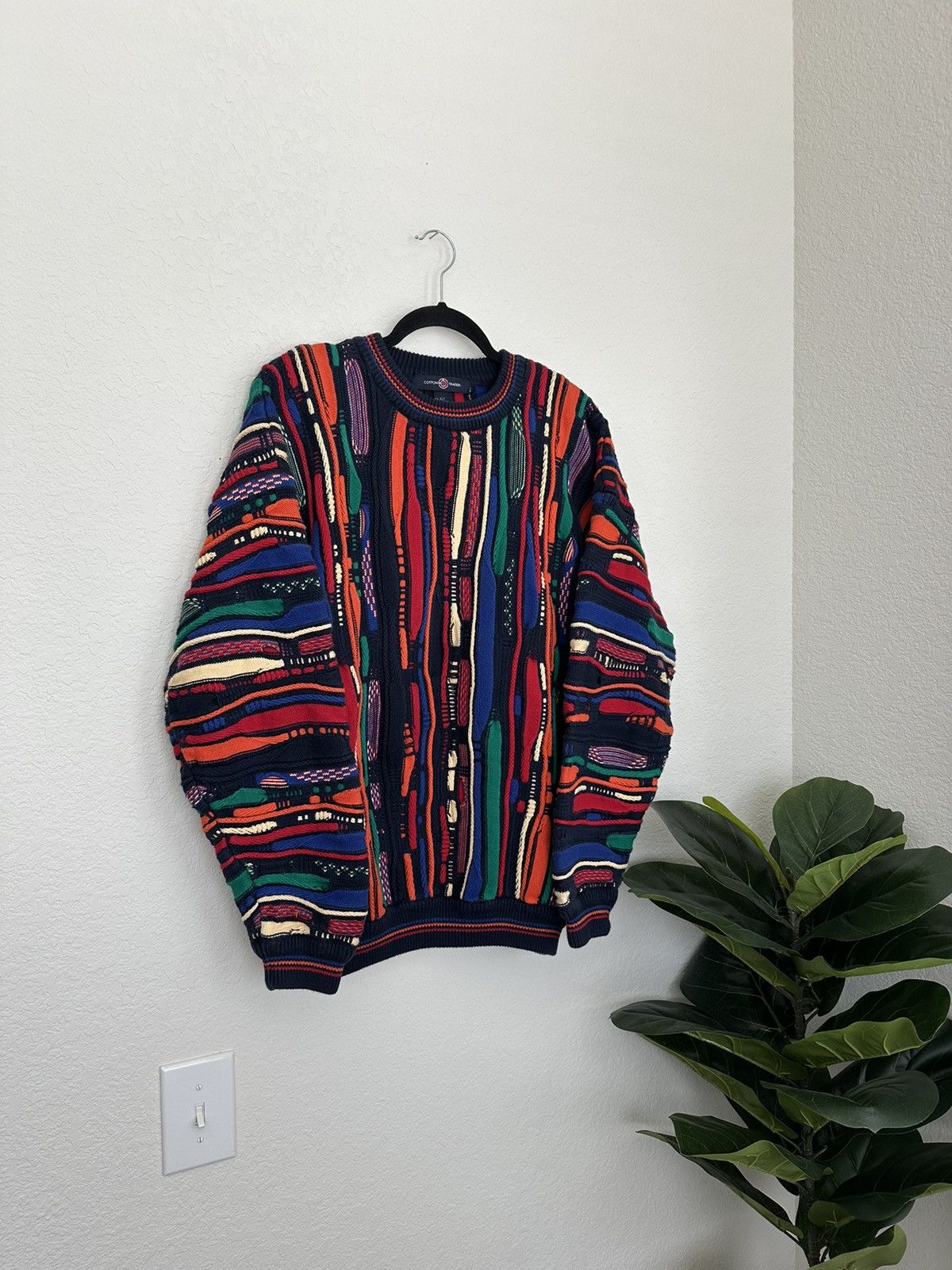 Vintage Vintage Coogi Style 3D Knit Sweater Multi Color | Grailed