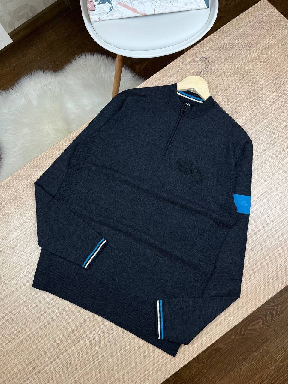 Cycle × Rapha × Vintage Rapha Suppopter Cycling SKY sweater | Grailed