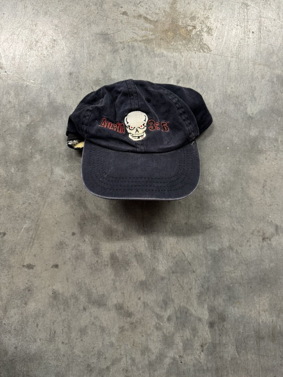 Vintage × WWF Vintage WWF Stone Cold Steve Austin 3:16 Skull Hat | Grailed