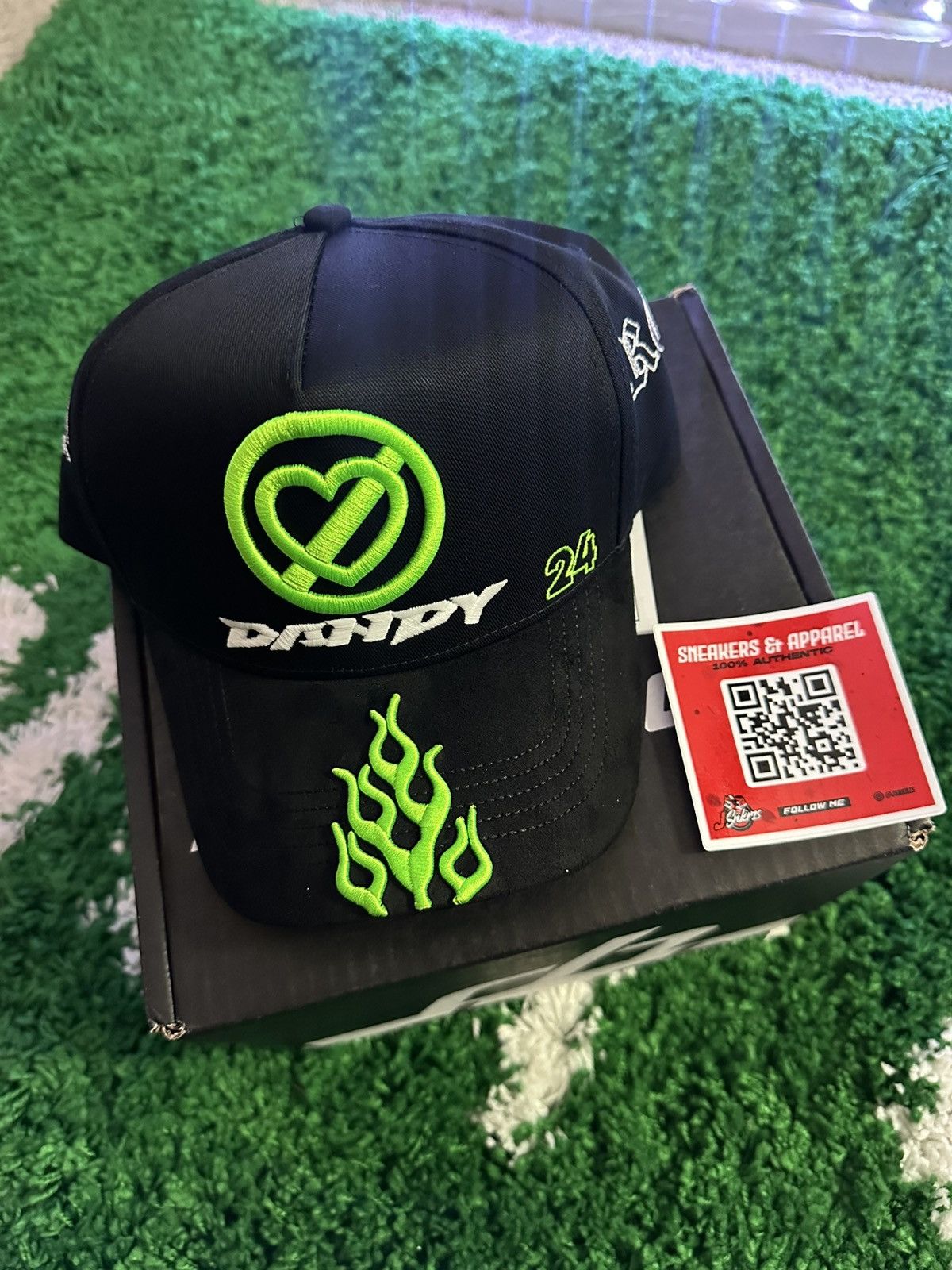 Dandys Dandy Hats x Fuerza Regida Dandy P.N.T.E Glow In The Dark | Grailed