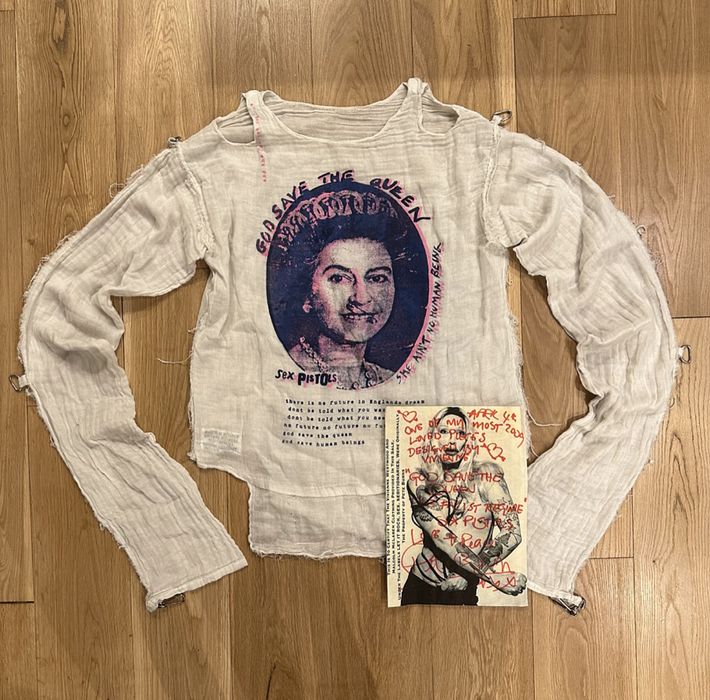Seditionaries Seditionaries God save the queen Muslin 1970’s | Grailed