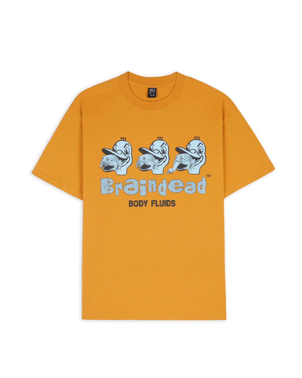 Brain Dead Body Fluids T-SHIRT - DUCK BROWN | Grailed