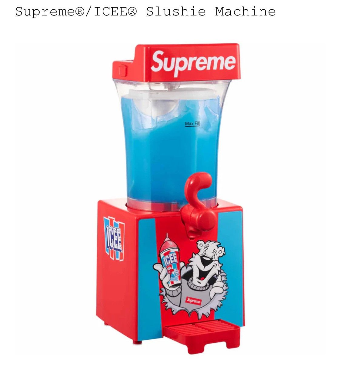 Supreme Supreme ice machine | Grailed