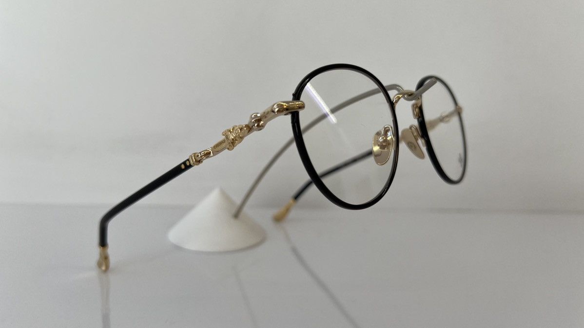 Chrome Hearts FIRKIN E49-Black/Gold Plated | Grailed