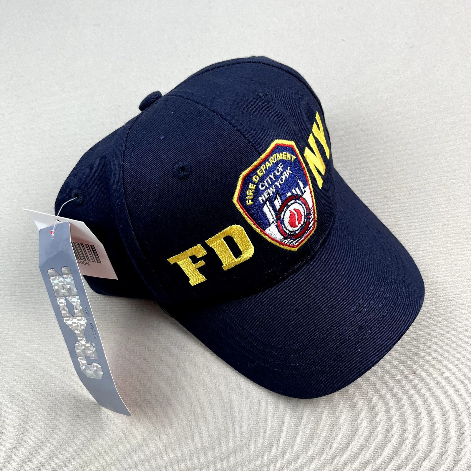 New York FDNY Hat Cap Navy Blue Adjustable Fire Department New York ...