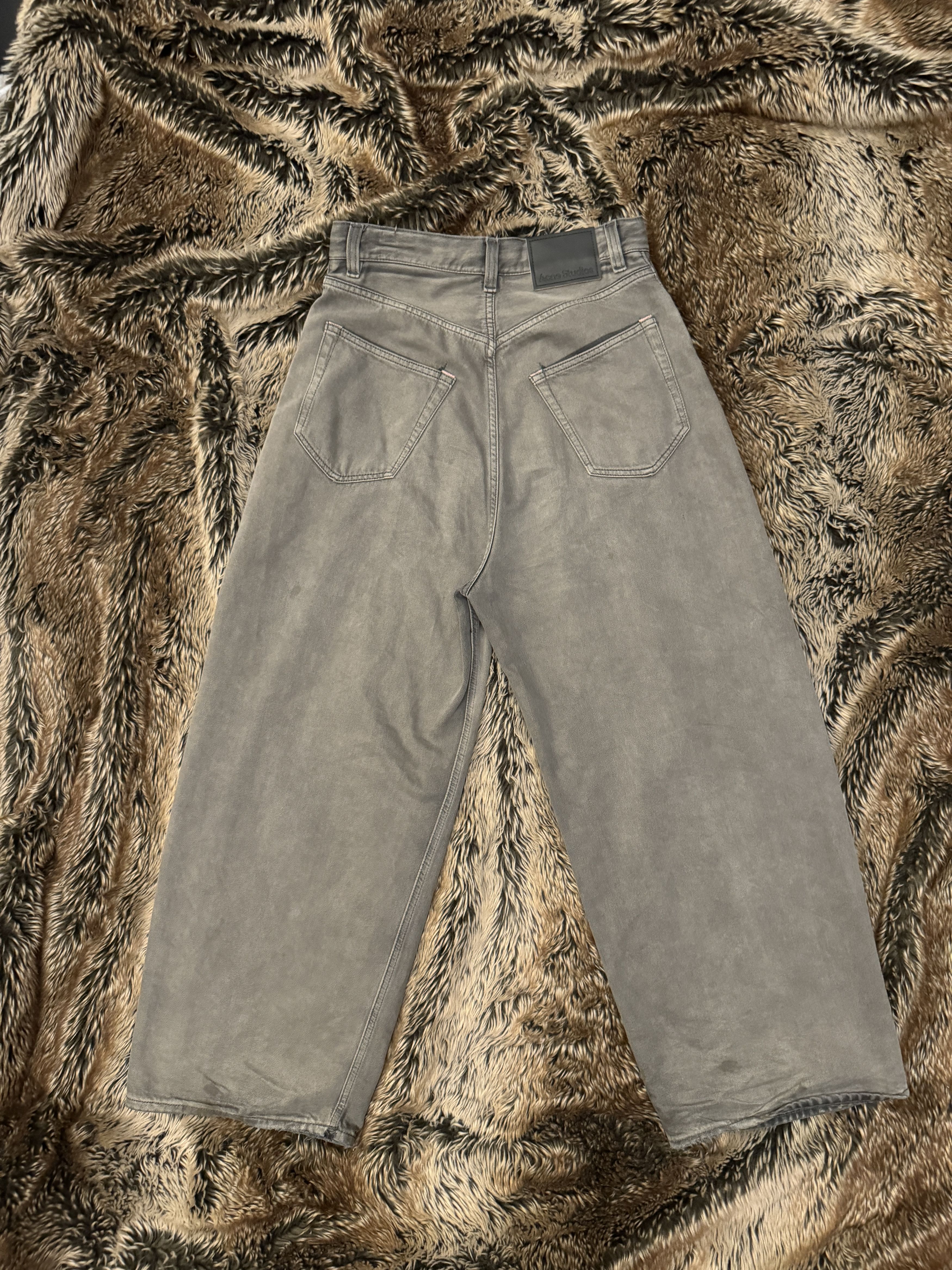 Acne Studios Super baggy fit jeans - 2023M: Anthracite grey Acne Studios Super baggy fit jeans - 2023M: Anthracite grey