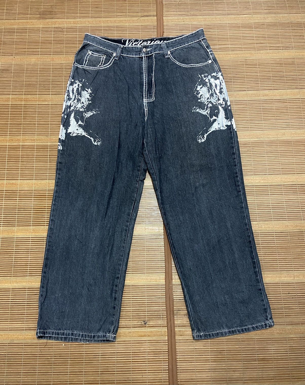 Japanese Brand × Streetwear VICTORIOUS DENIM JEANS | Grailed