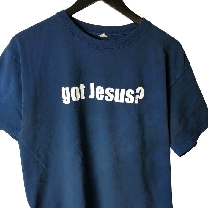 Urban Outfitters Got Jesus T Shirt Adult Blue Large L Christian Graphic ...