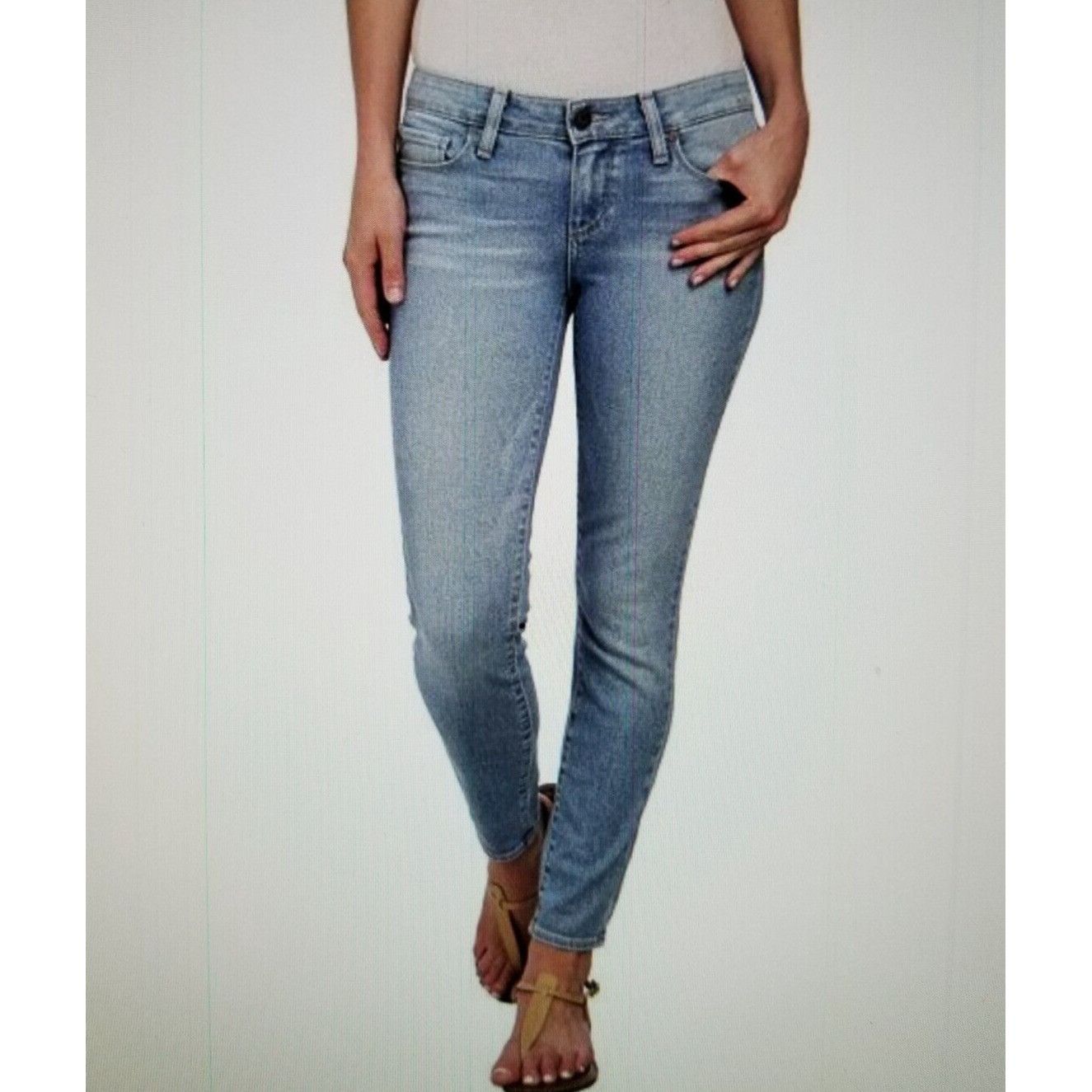 Paige PAIGE Verdugo Ankle Mid-Rise Ultra Skinny Jeans in Serena L | Grailed