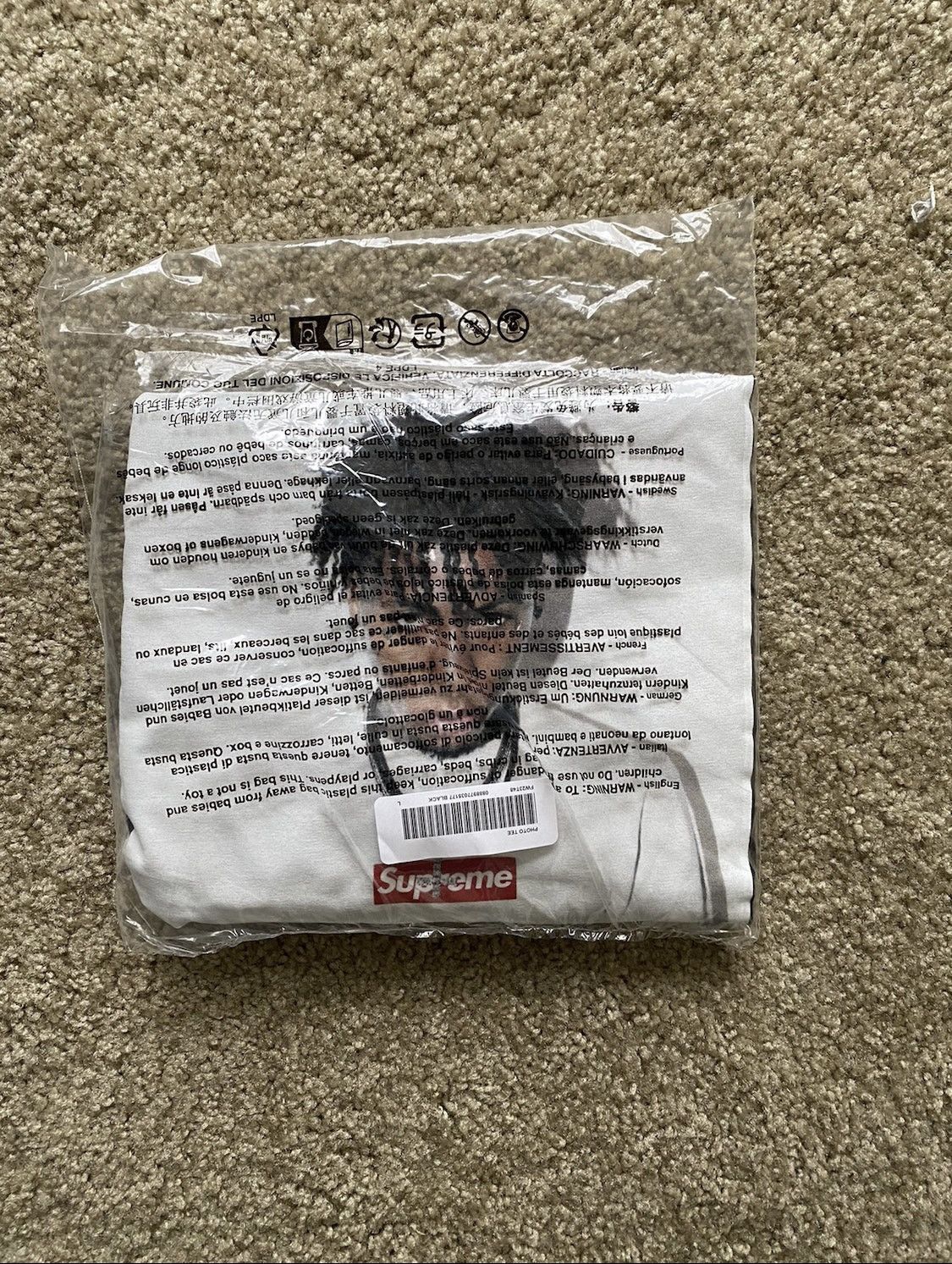 Supreme Black NBA Youngboy Supreme Tee | Grailed