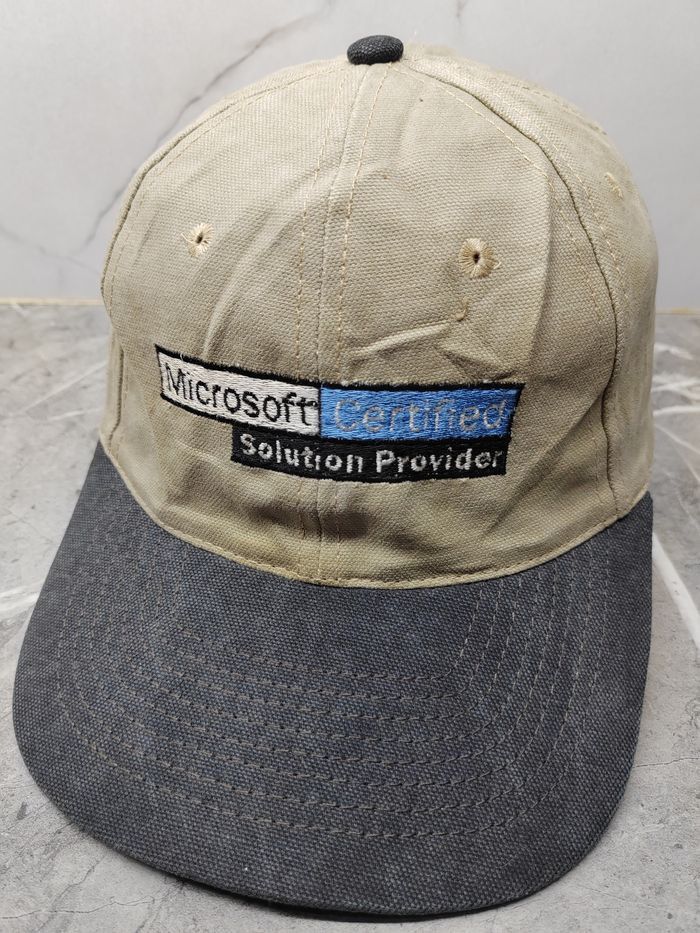 Apple × Microsoft × Vintage Vintage Microsoft Cap Hat | Grailed