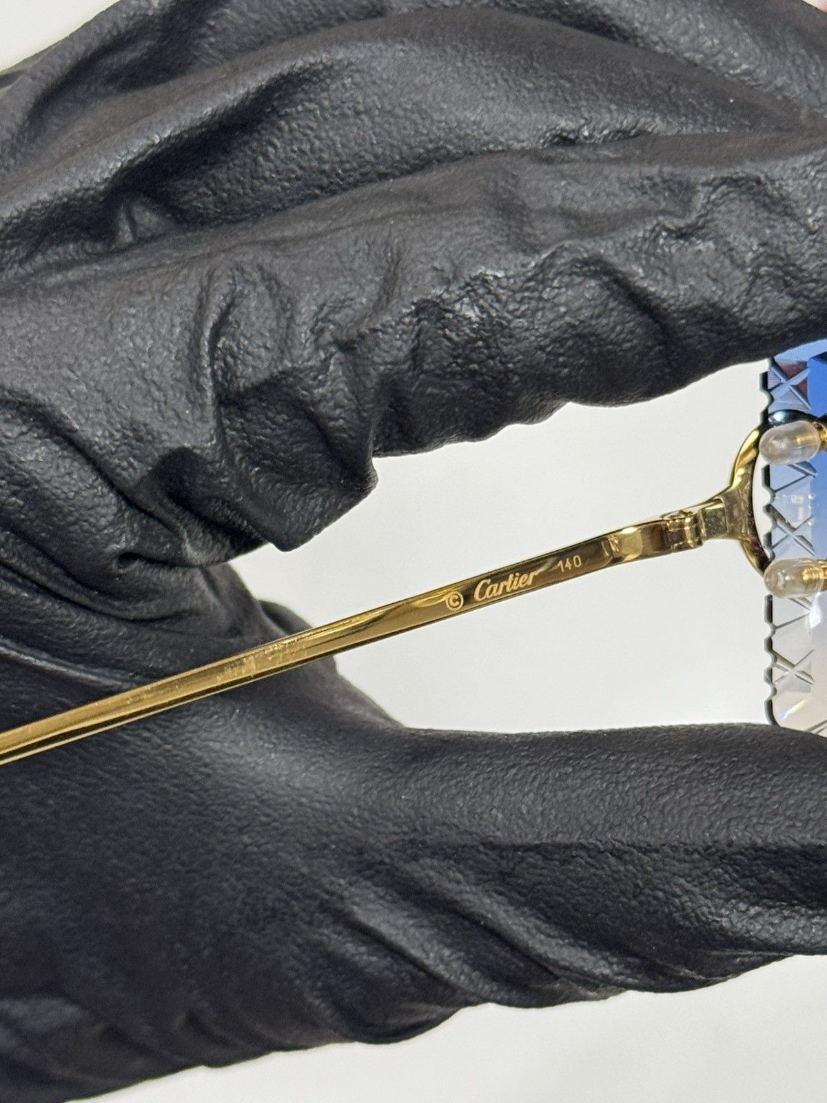 Cartier Cartier CT00920 001 Big C Frames w/ Custom Diamond Cut Lens ...