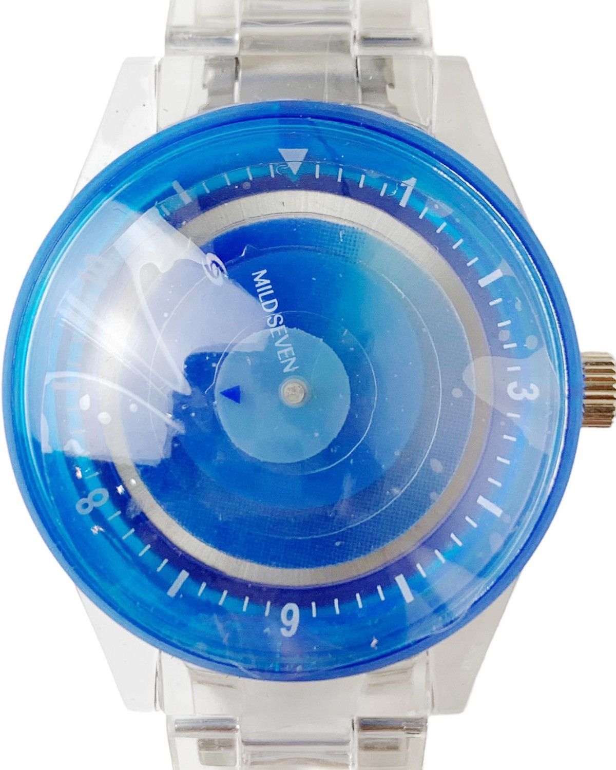 Designer × Japanese Brand × Watch MILD SEVEN CLEAR PLASTIC WATCH | Grailed