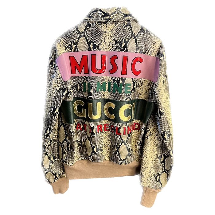 Gucci Gucci Snakeskin Jacket in Small | Grailed