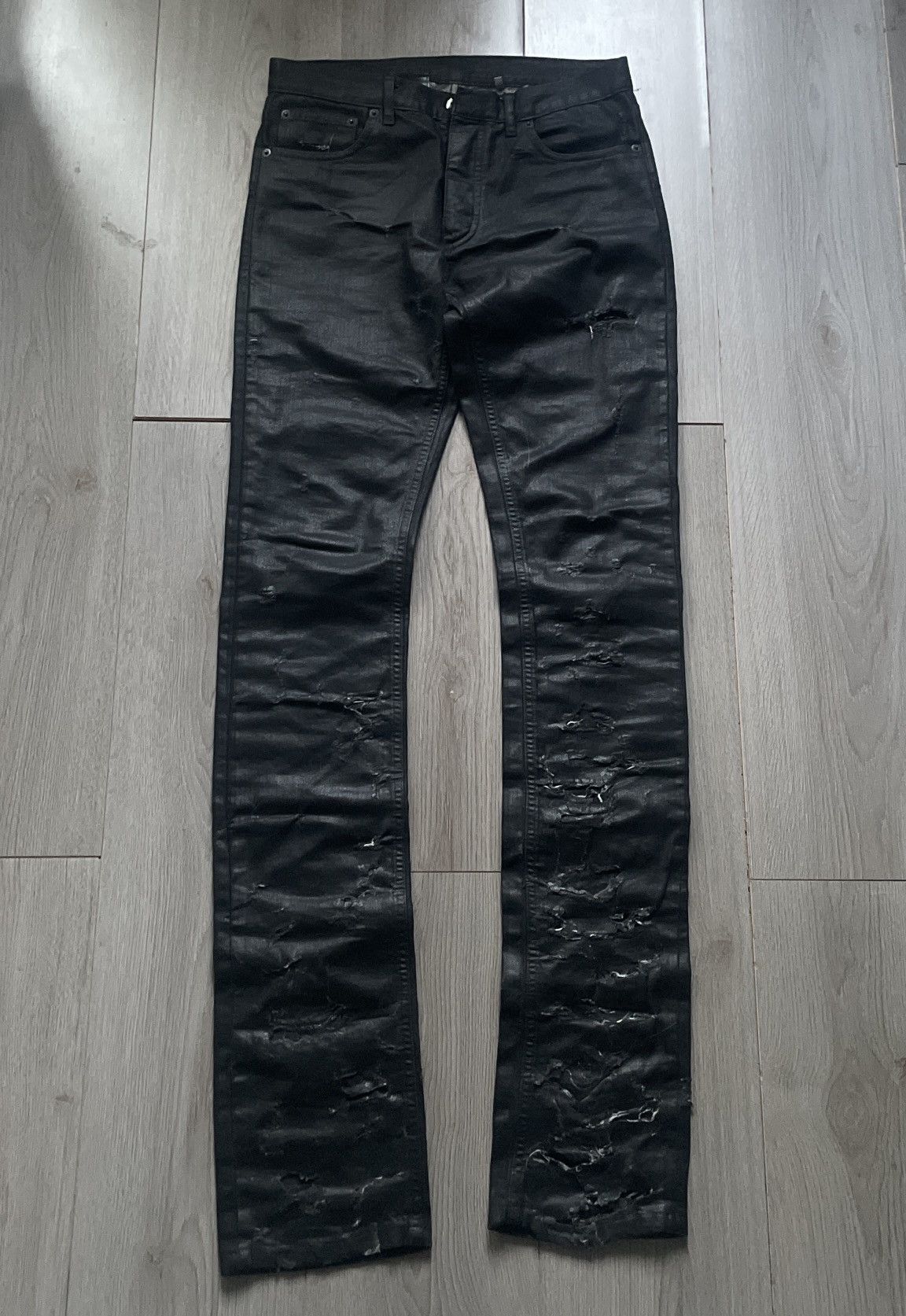 Hedi Slimane (SOLD) Dior Homme SS04 Strip Denim | Grailed