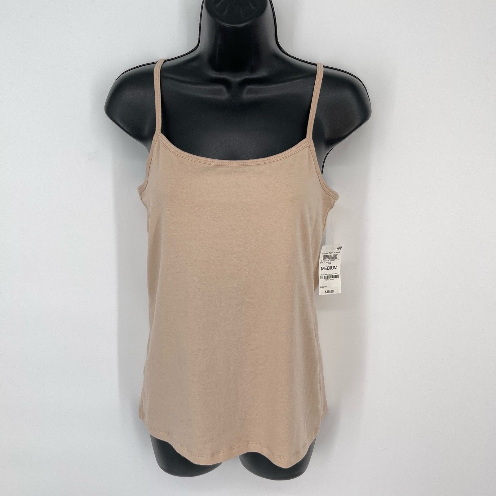 Other Charter Club NEW Camisole Top Cotton Blend M Chai Shelf Bra | Grailed