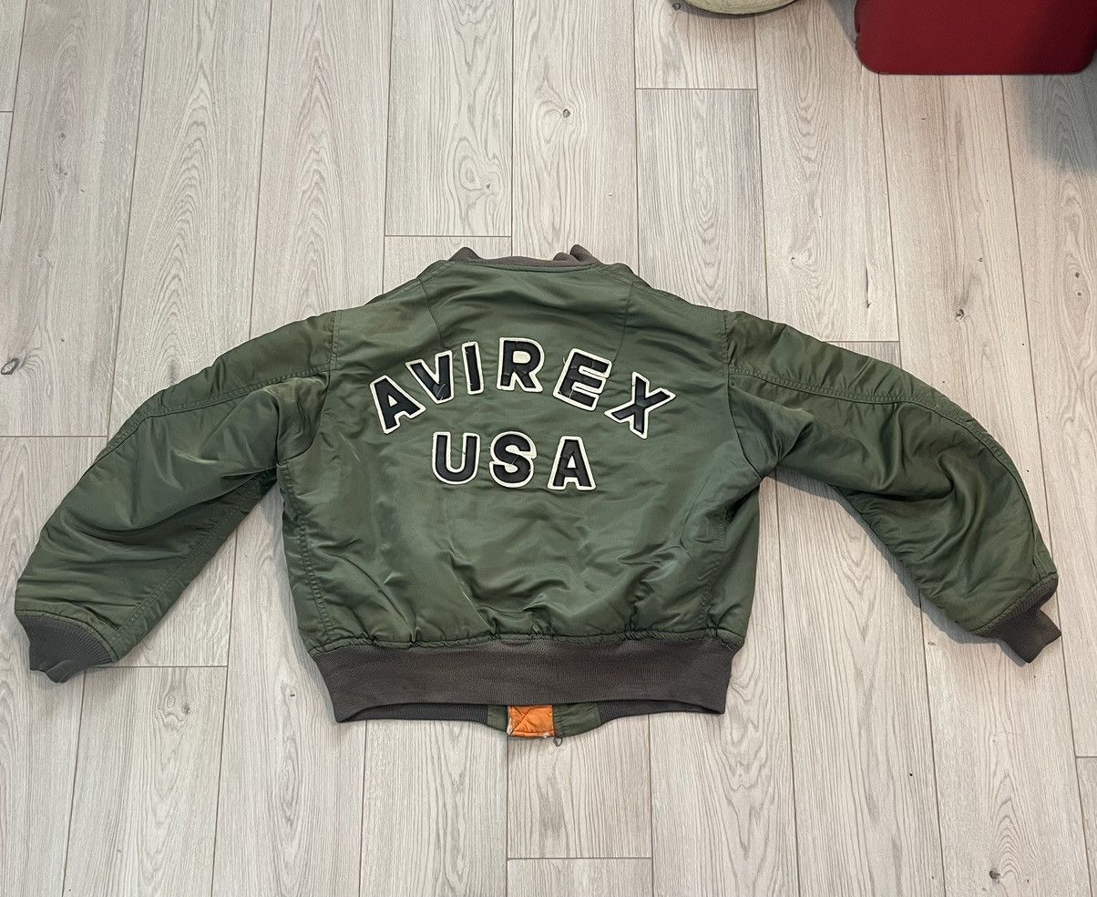 Vintage Avirex USA Bomber Jacket | Grailed