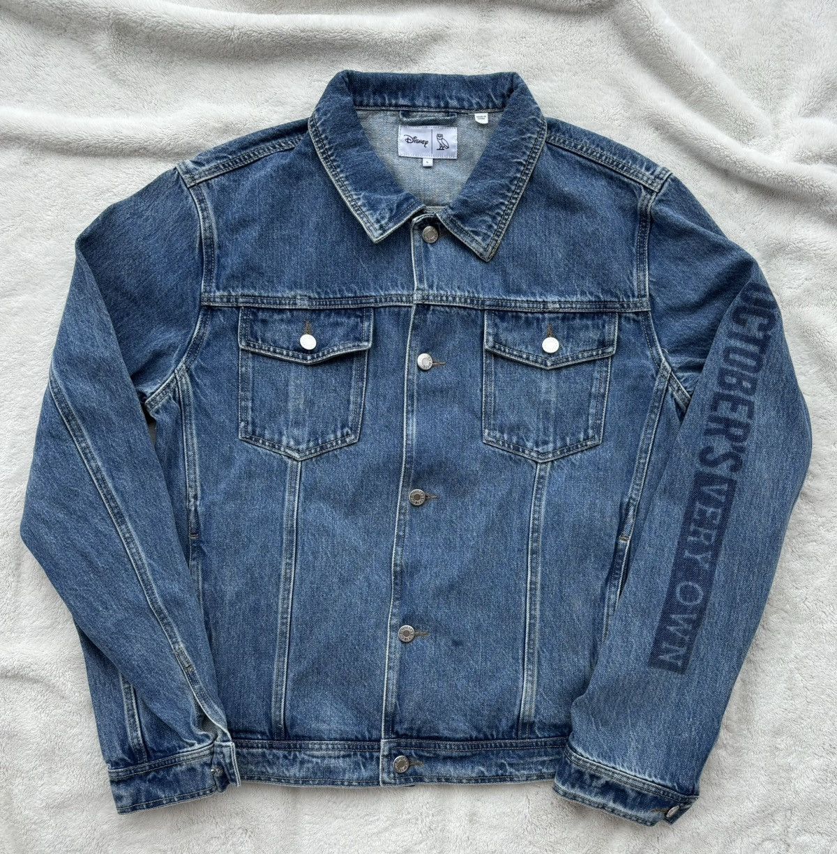 Octobers Very Own OVO x Disney ‘Mickey Mouse’ Denim Jackets | Grailed