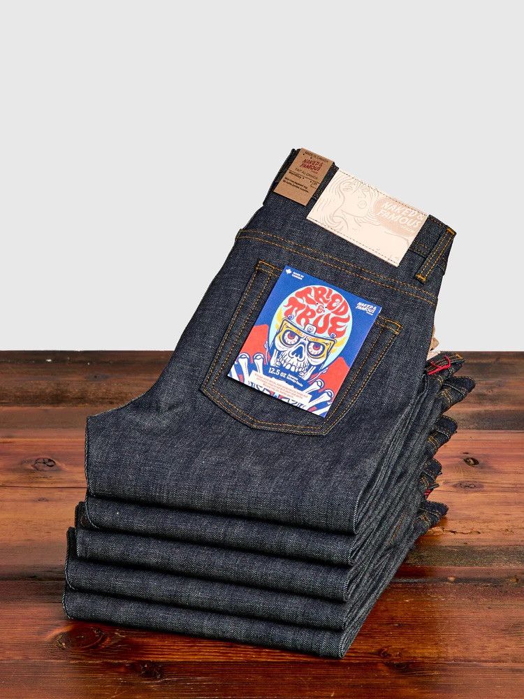 Naked & Famous Tried & True Selvedge 12.5oz Selvedge Denim - Weird Guy ...