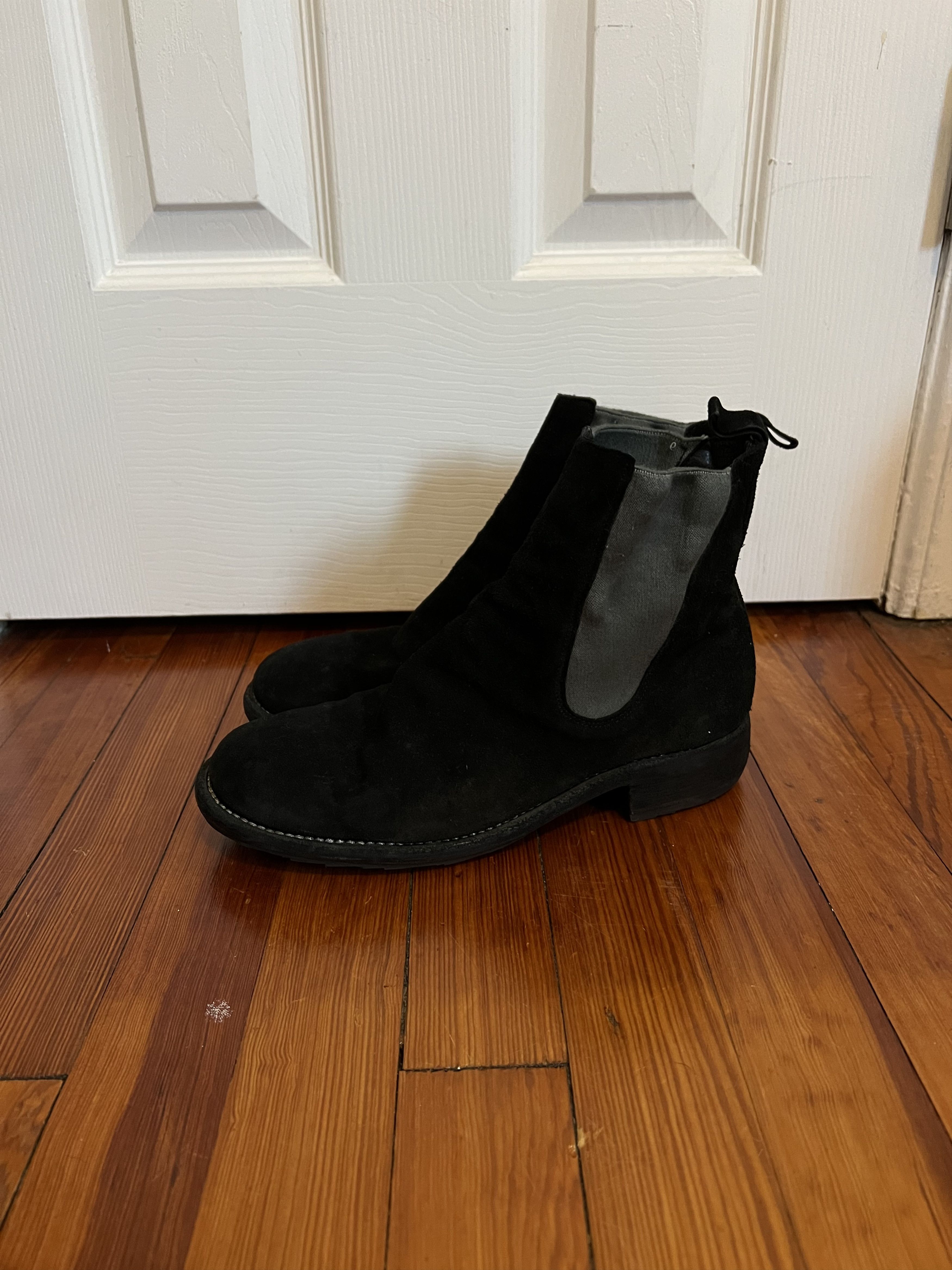 Guidi Guidi 96 black reverse leather Chelsea boot | Grailed