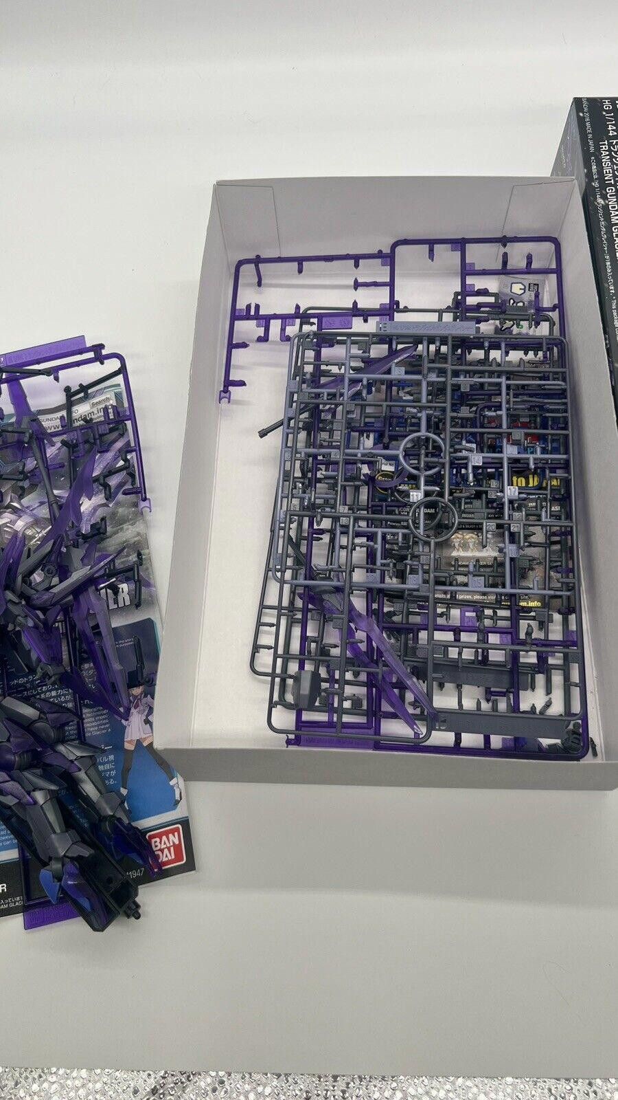 Banzai Transient Gundam Glacier HG 1/144 Model Kit | Grailed