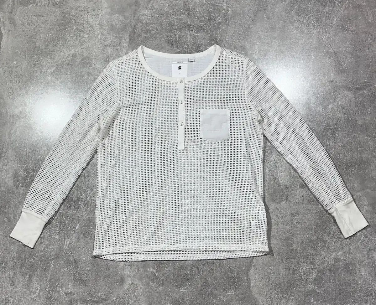 G-Star × Streetwear × Vintage G Star Raw Long Sleeve Mesh Japan Style | Grailed