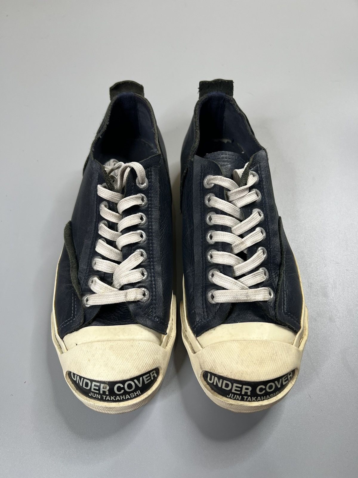 Converse × Undercover Undercover x Jack Purcell Leather Sneakers | Grailed