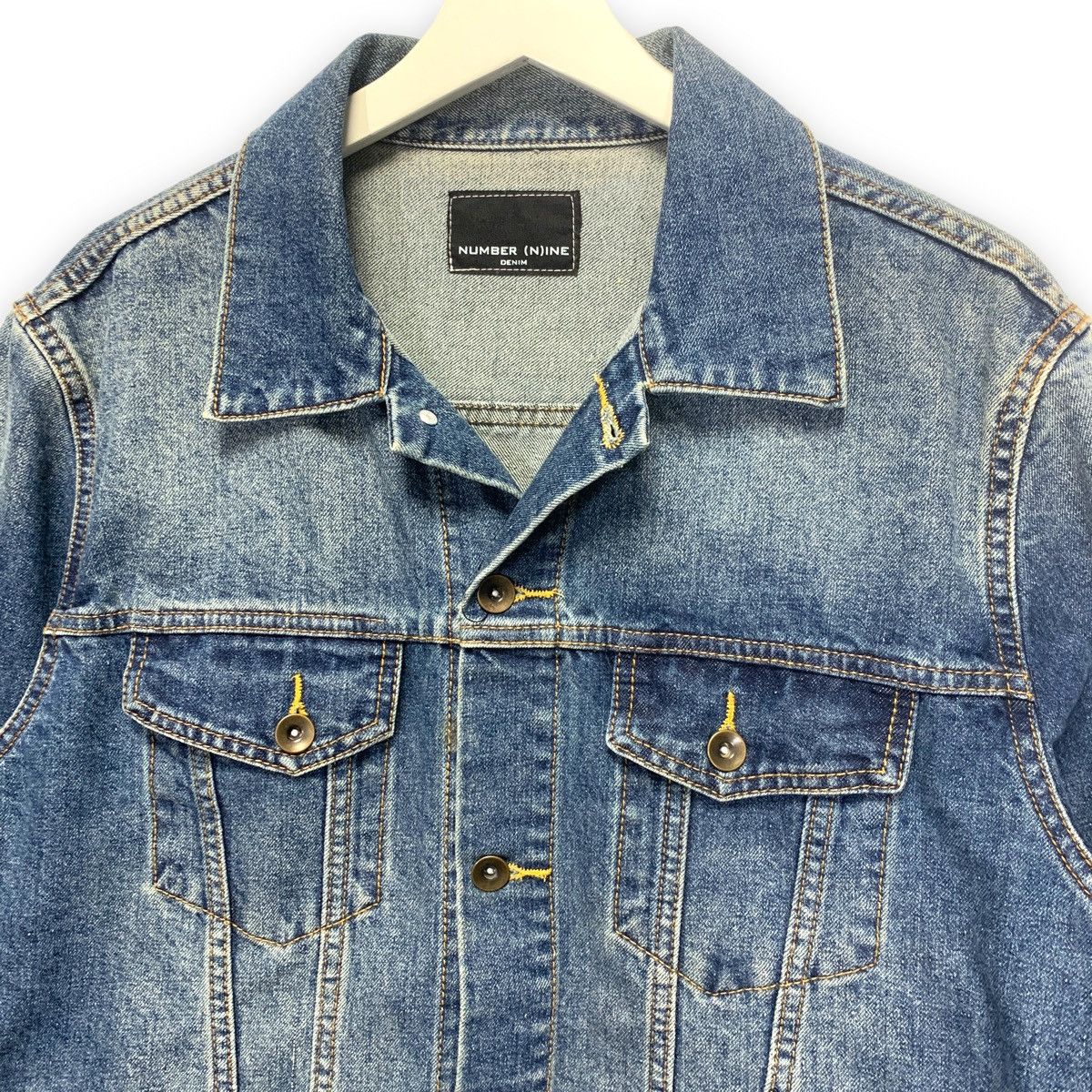 Number (N)ine Number nine denim jean jacket | Grailed