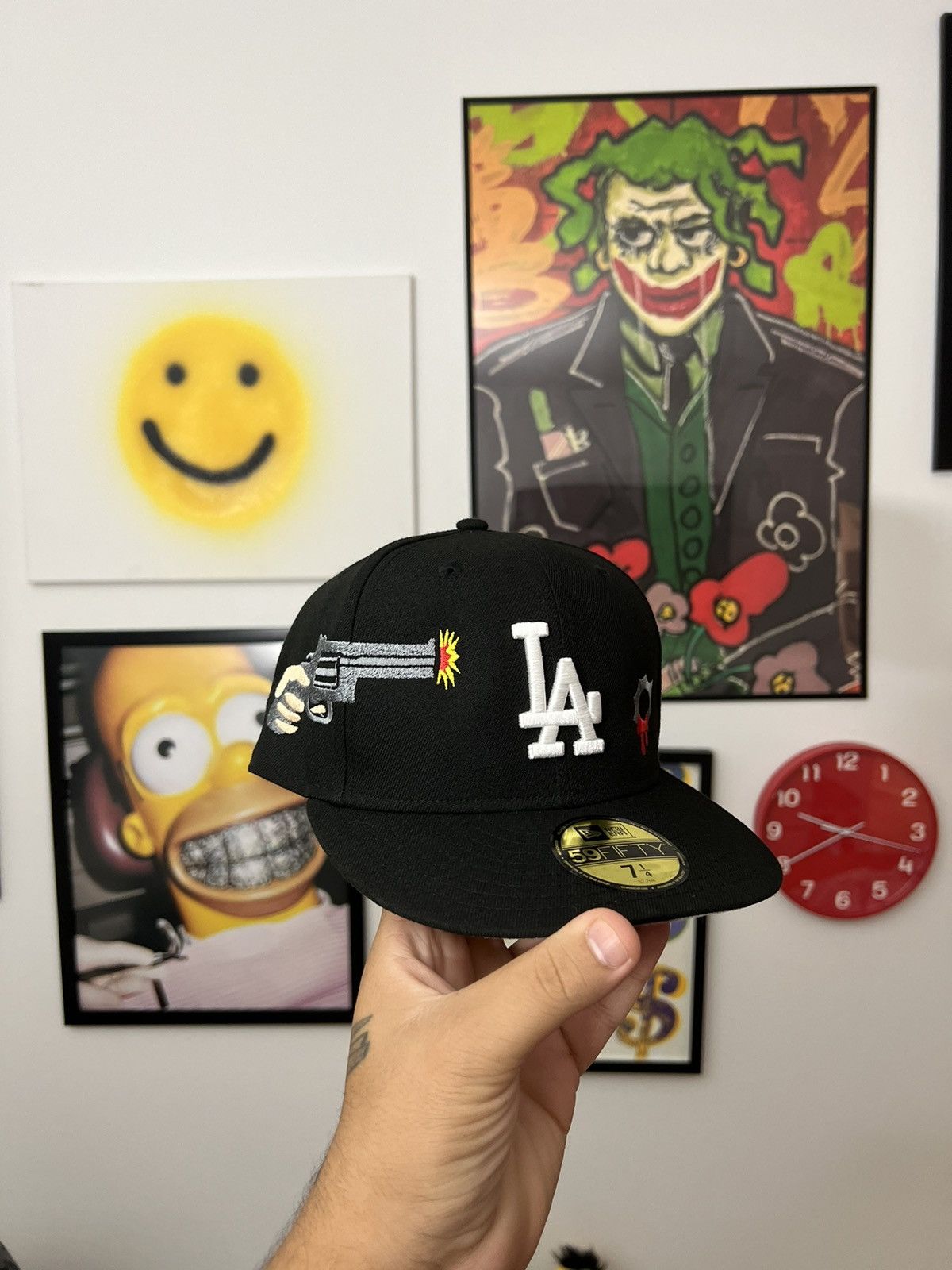 New Era Custom LA hat | Grailed