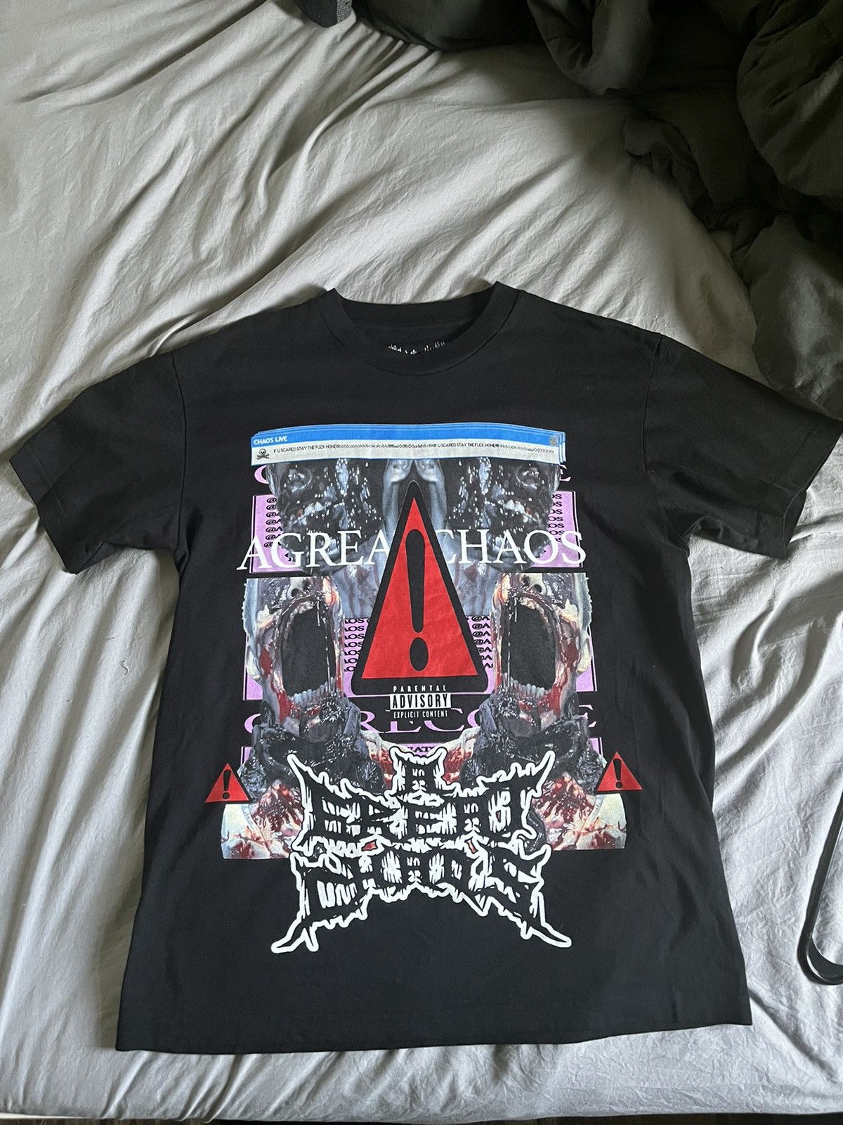 Ken Carson Ken Carson A GREAT CHAOS tour tee new | Grailed