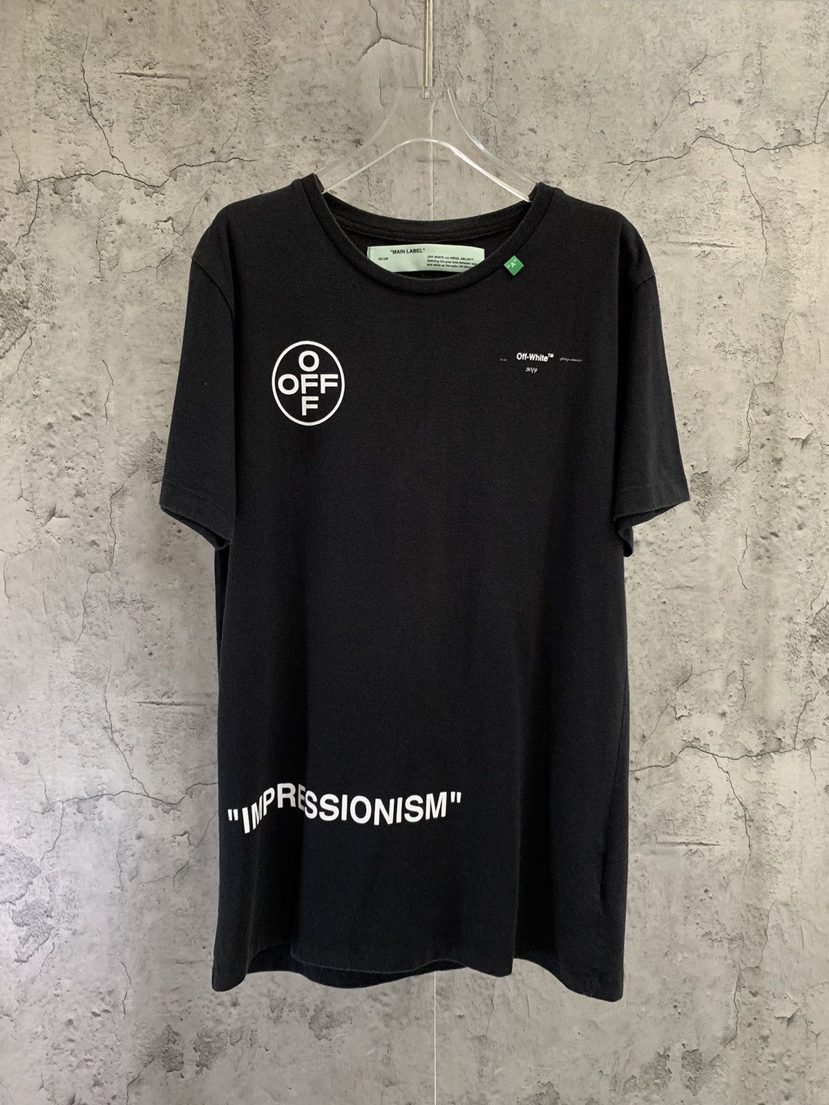 Off-White Off-White Impressionism Oversized Tee | Grailed