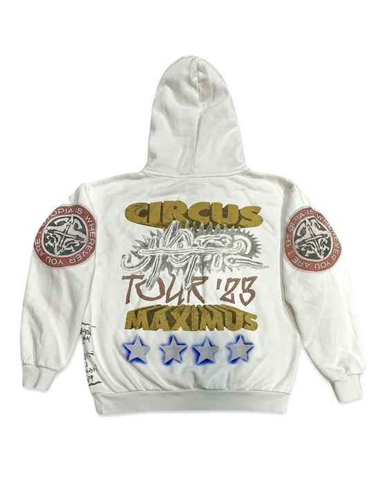 Travis Scott Travis Scott UTOPIA Circus Maximus Eagle Star Tour Hoodie ...