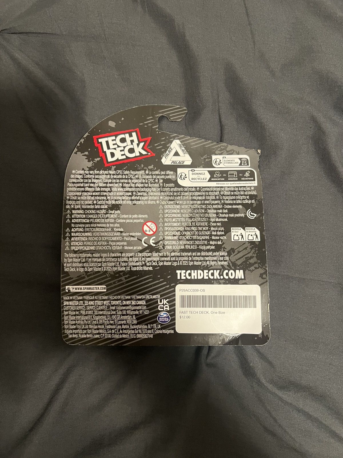 Palace Palace Fast Tech Deck | Grailed