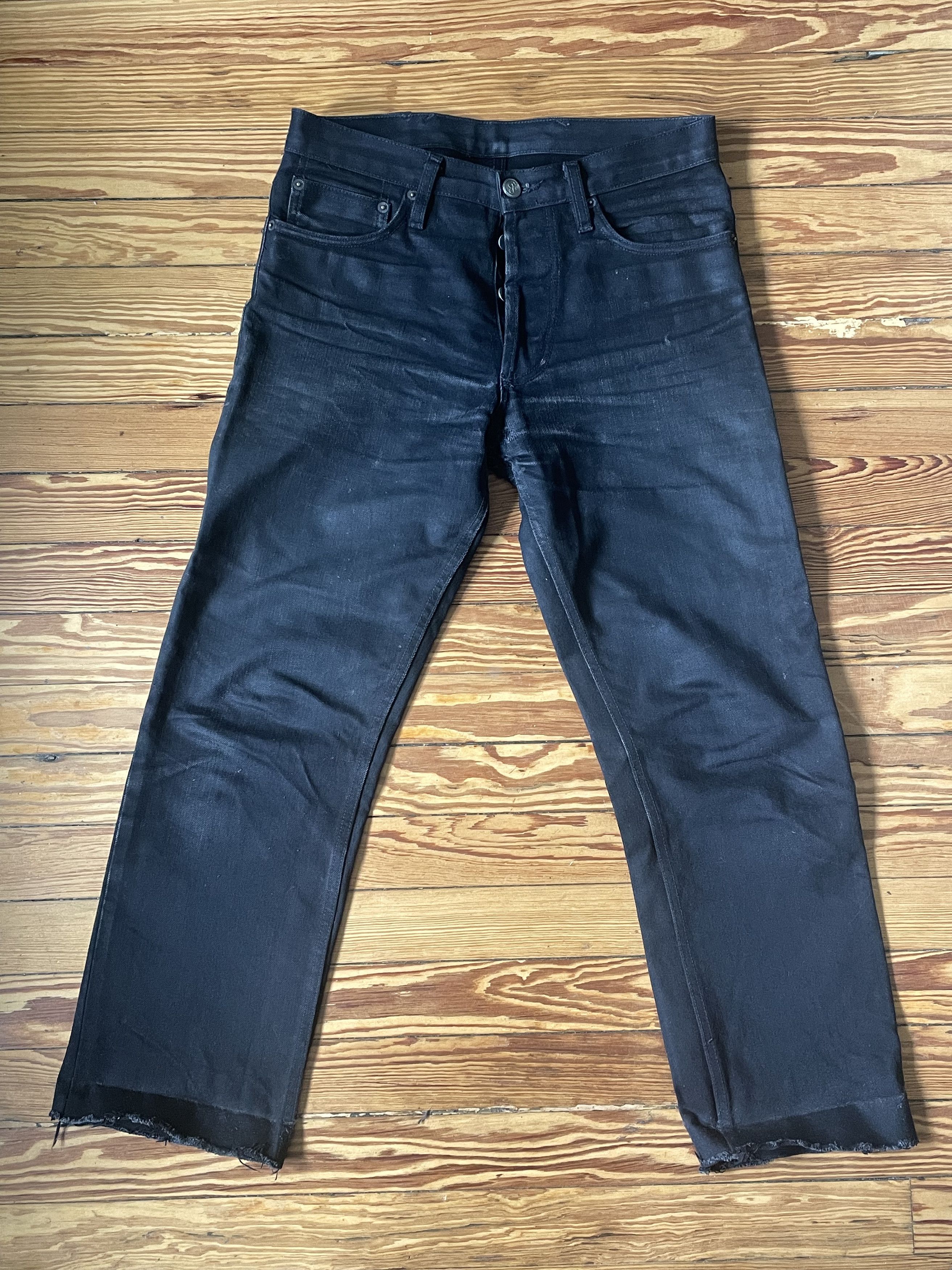 3sixteen 3sixteen SL-220x Double Black Selvedge Denim | Grailed