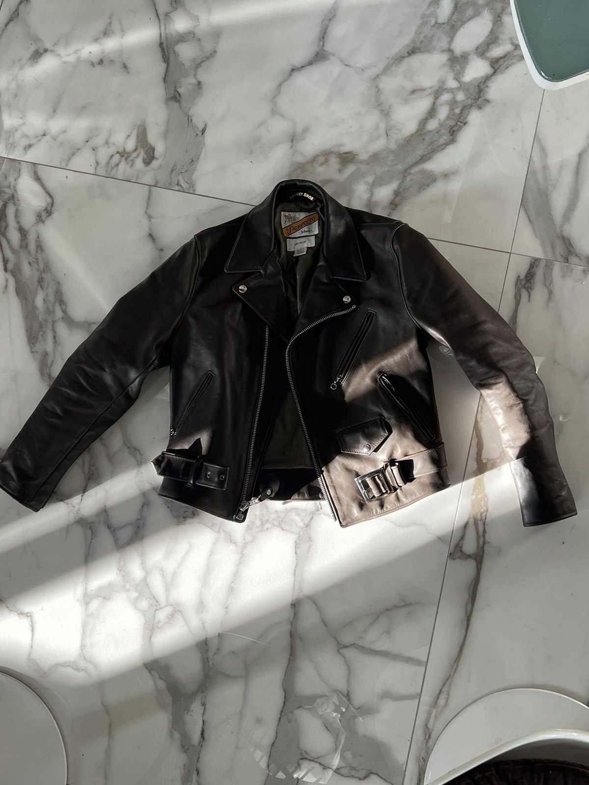Aime Leon Dore ALD/Schott Perfecto Jacket | Grailed