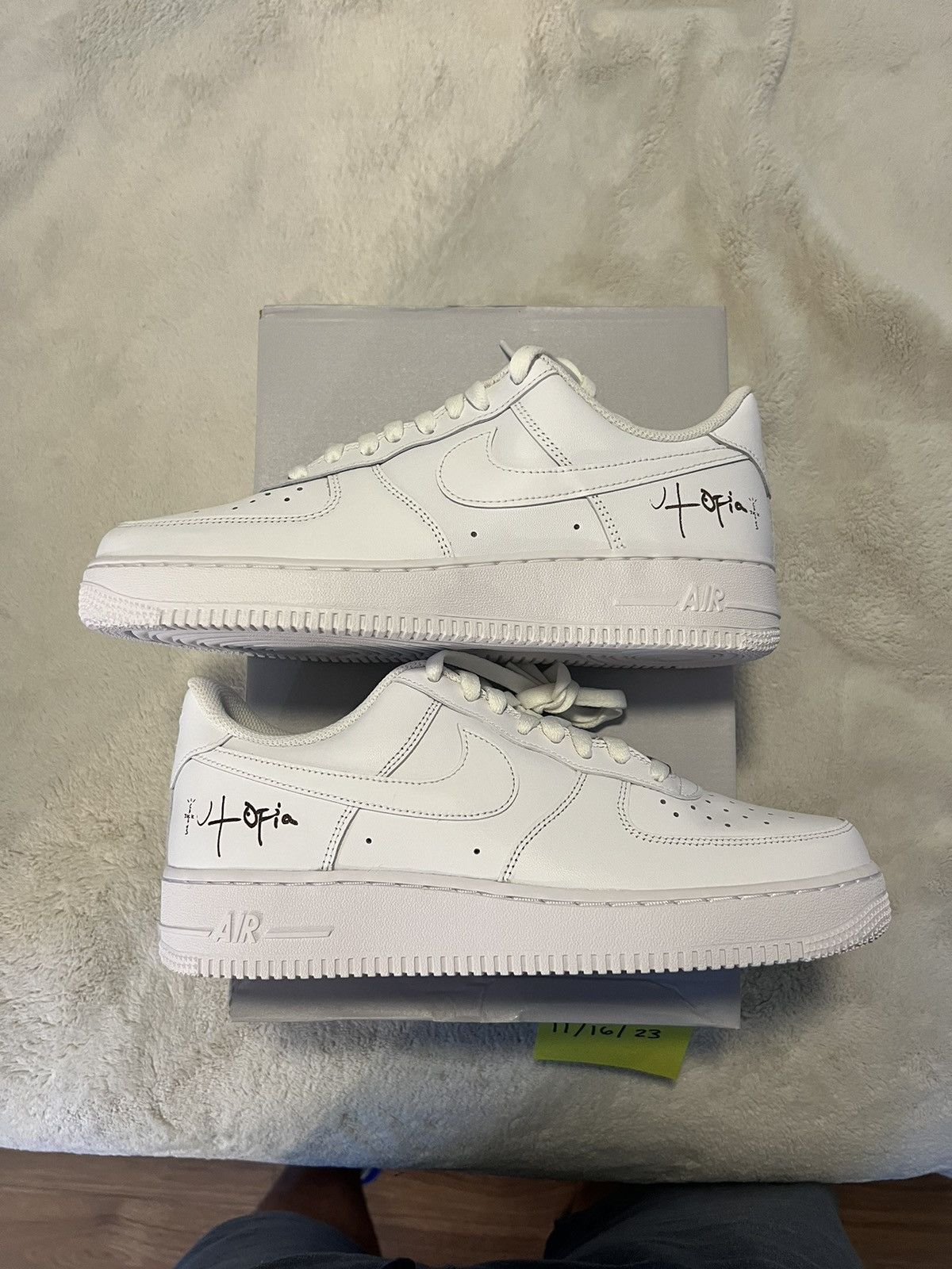Nike × Streetwear × Travis Scott Travis Scott Utopia Air Force 1 | Grailed