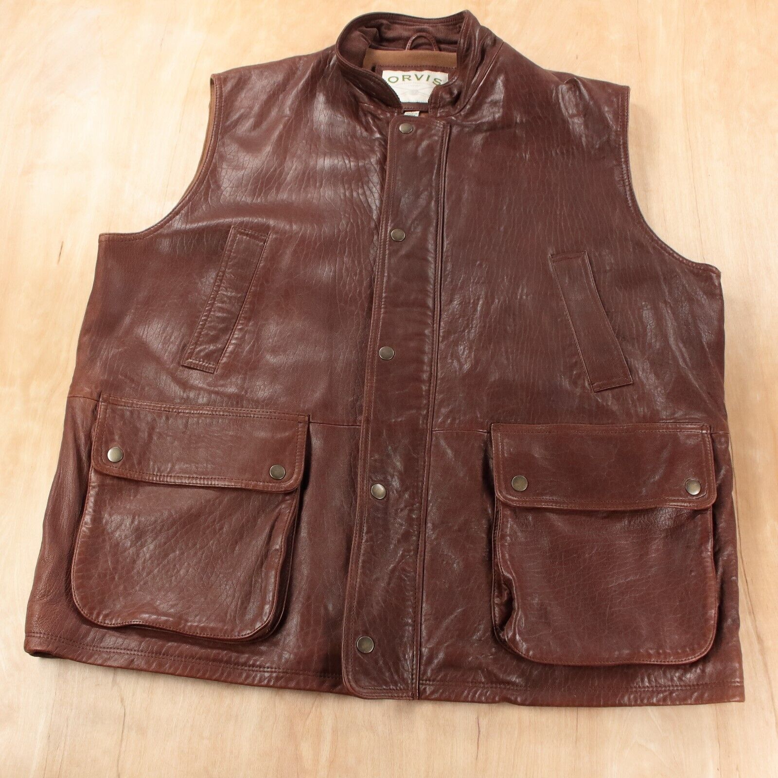 Orvis vtg ORVIS Munitions lambskin leather trapper sport hunting ...