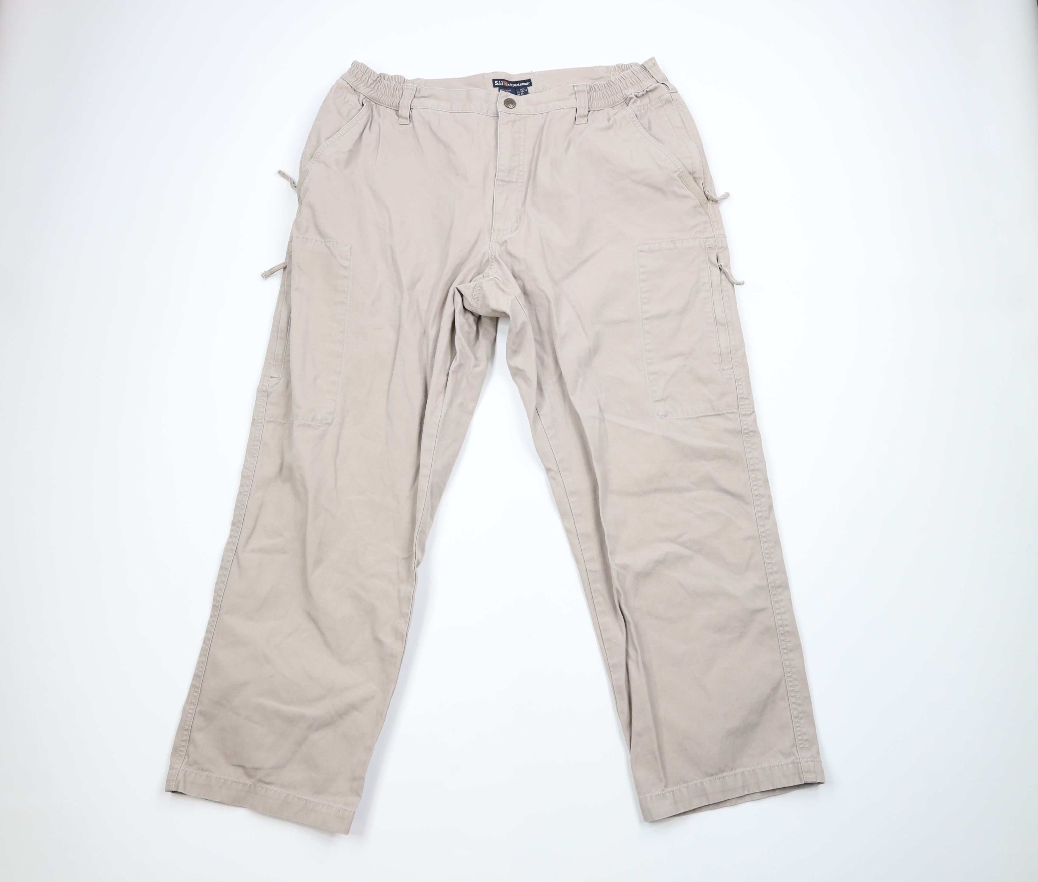 Vintage 5.11 Tactical Series Cotton Covert Uniform Cargo Pants Beige ...