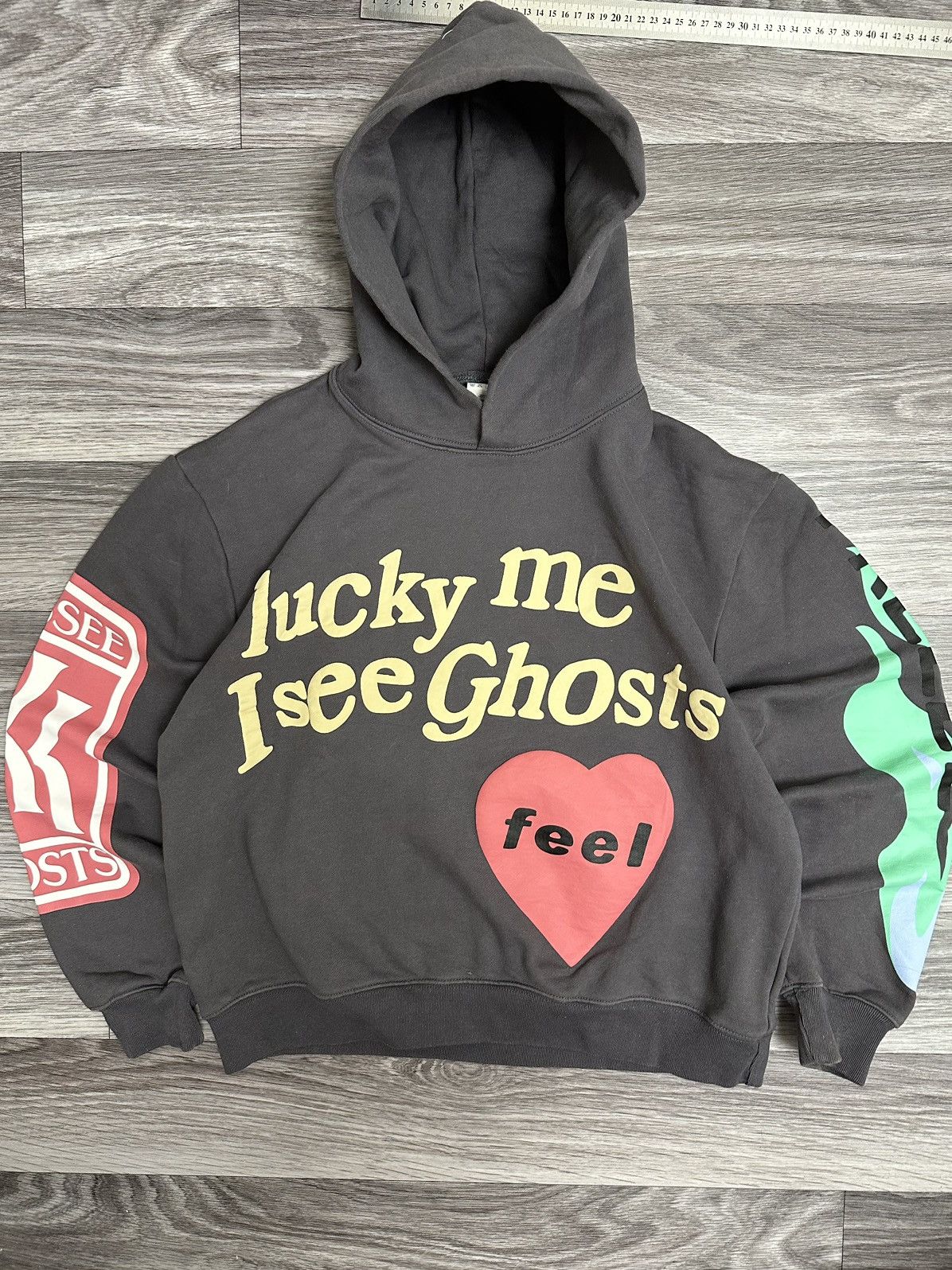 Kanye West × Streetwear × Vintage LUCKY ME I SEE GHOSTS KANYE WEST ...
