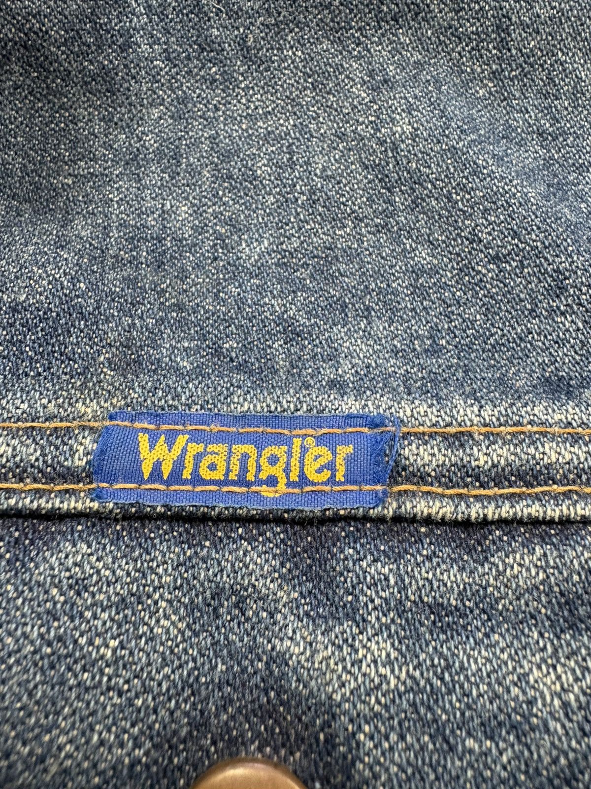 Wrangler Vintage Wrangler Denim Jacket Made in Malta 70s 80s Tracker | Grailed