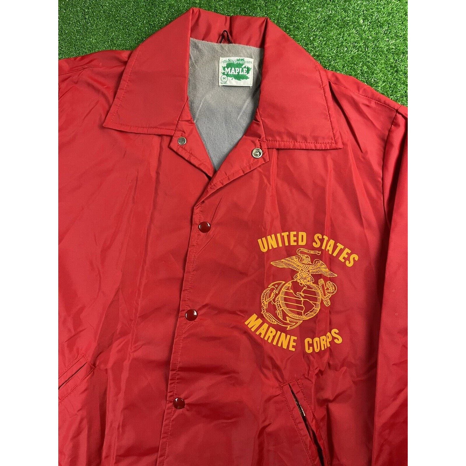 Other Vintage 80s United States Marine USMC Windbreaker Jacket USA ...