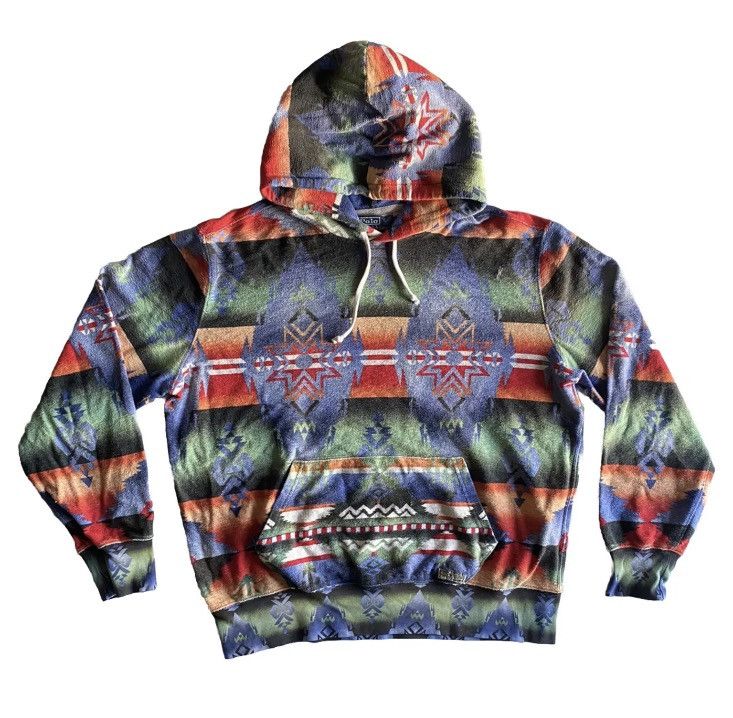 Polo Ralph Lauren Polo Ralph Lauren Aztec Navajo Beacon Hoodie XL | Grailed