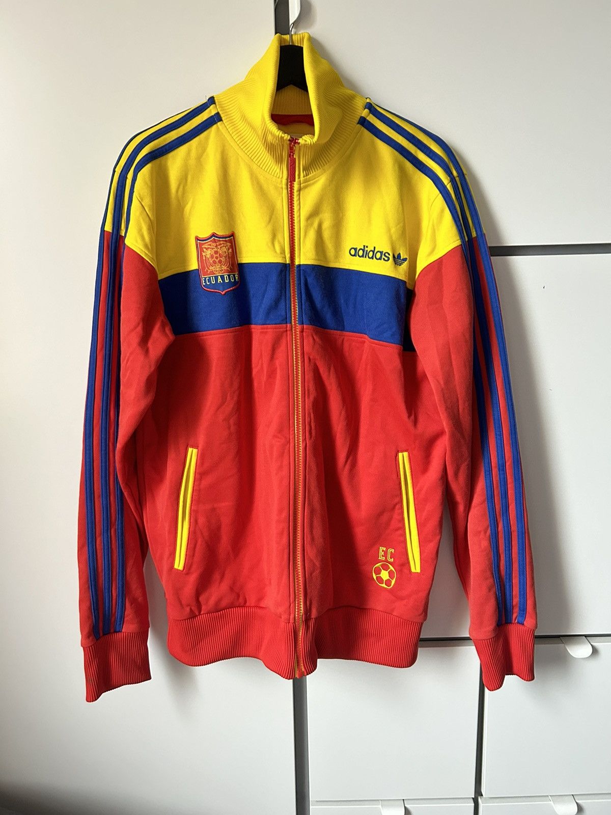 Adidas × Vintage Adidas series ecuador football track top jacket | Grailed