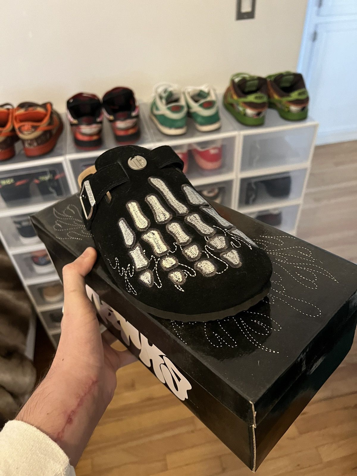 Streetwear Octavious marks clogs chat noir colorway | Grailed