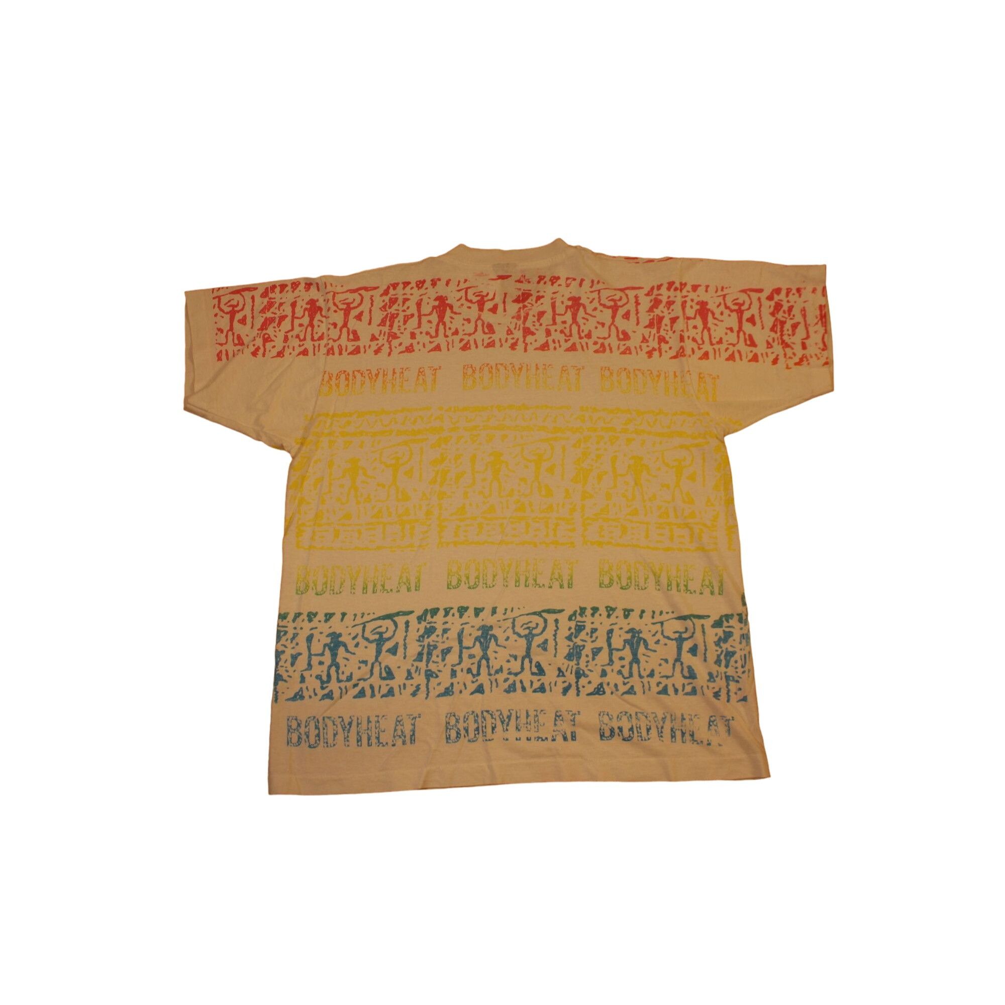 Other Vintage Tie Dye Tee Body Heat Print Shirt Short Sleeve Multi ...