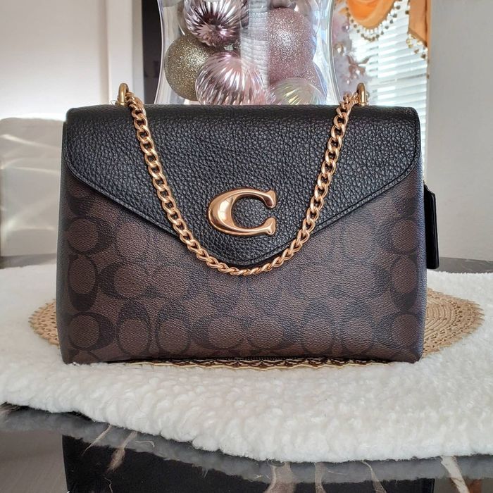 Coach Coach Tammie Shoulder Bag In Signature Canvas Nwt Grailed