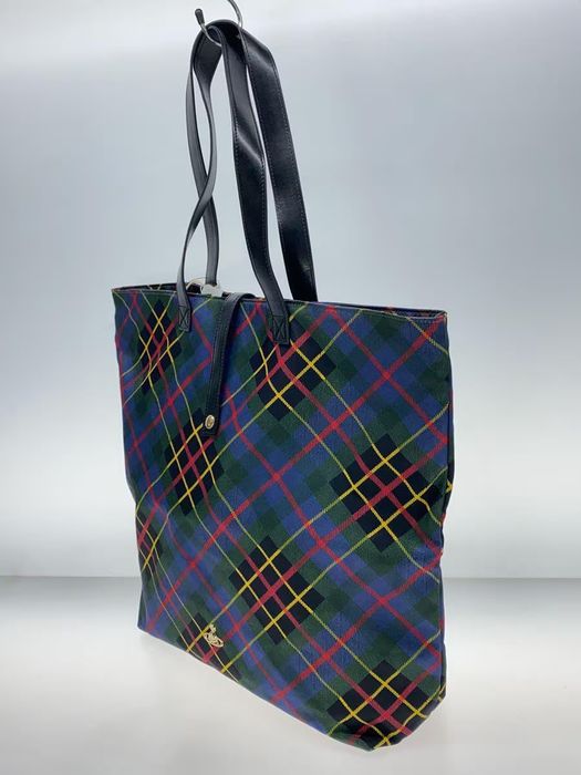 Vivienne Westwood Plaid Orb Tote Bag | Grailed