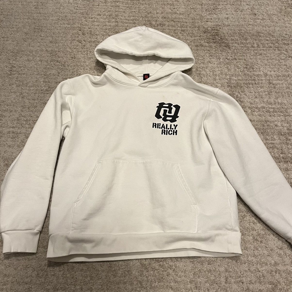 Streetwear Really Rich Logo Hoodie | Grailed
